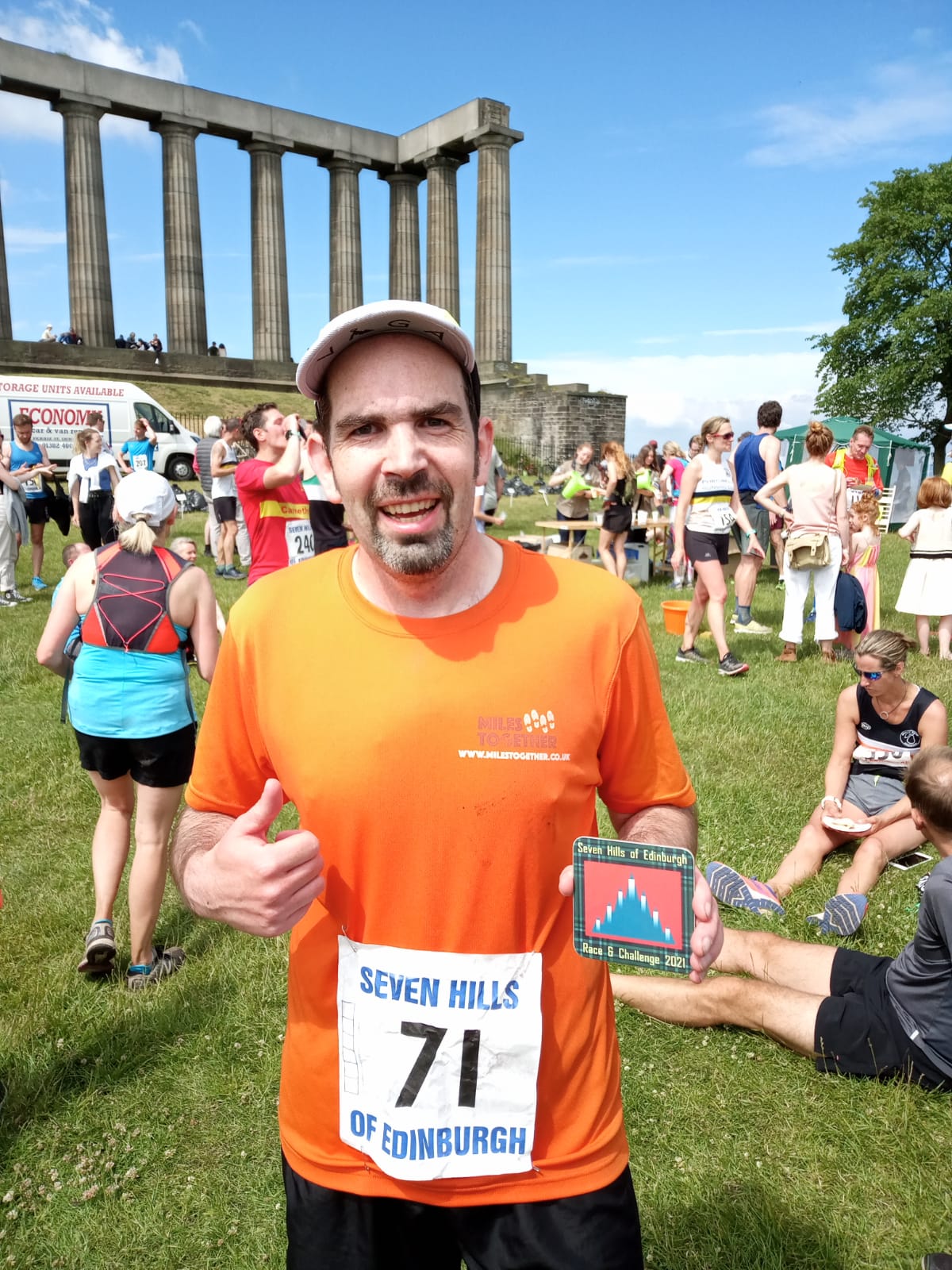 Seven Hills of Edinburgh 2021 - Miles Together